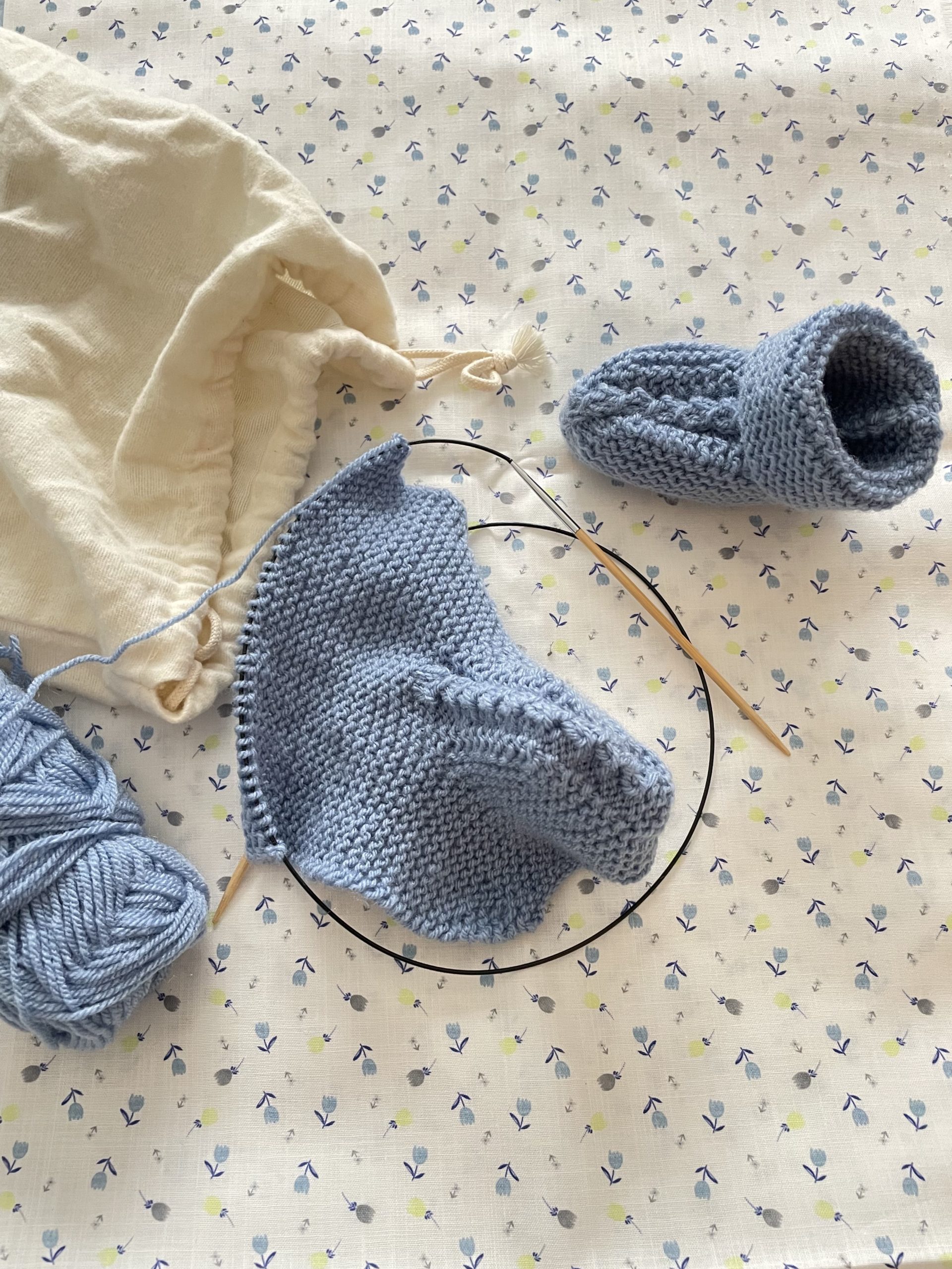 Chaussons Bb Tricot Dbutant